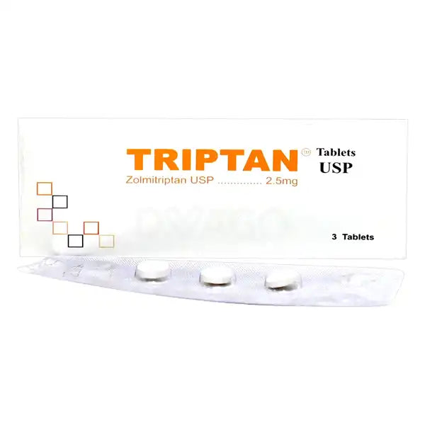 Triptan 2.5mg Tablet – Tablet Pharmacy
