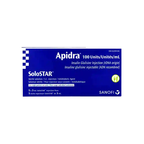 Apidra Optiset 100IU – Tablet Pharmacy