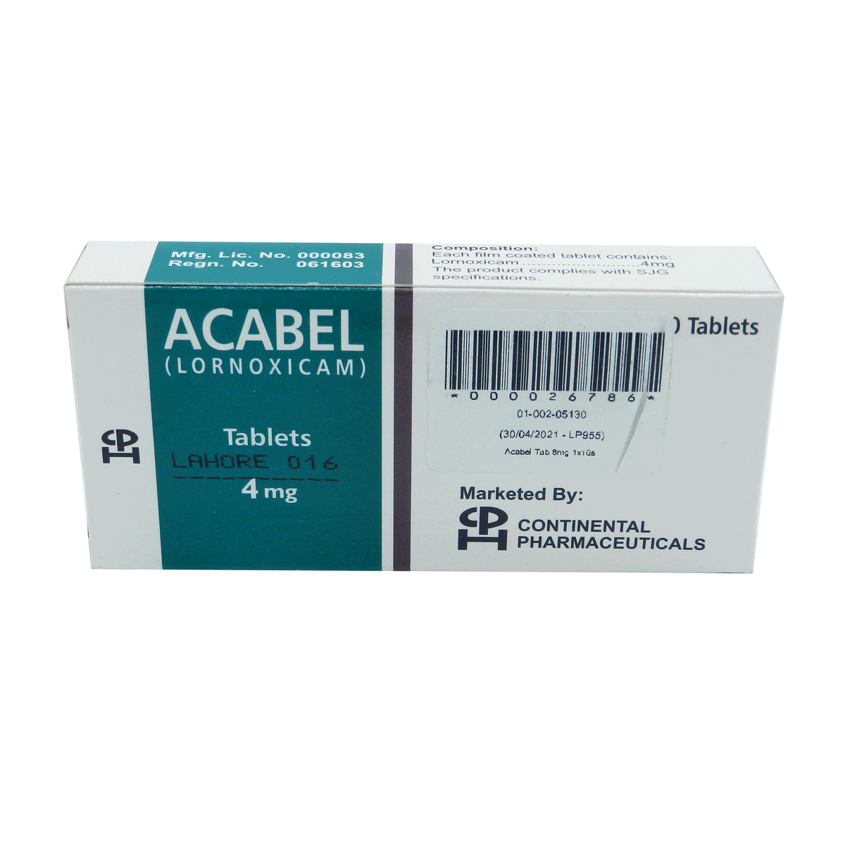 Acabel 4mg Tablet – Tablet Pharmacy