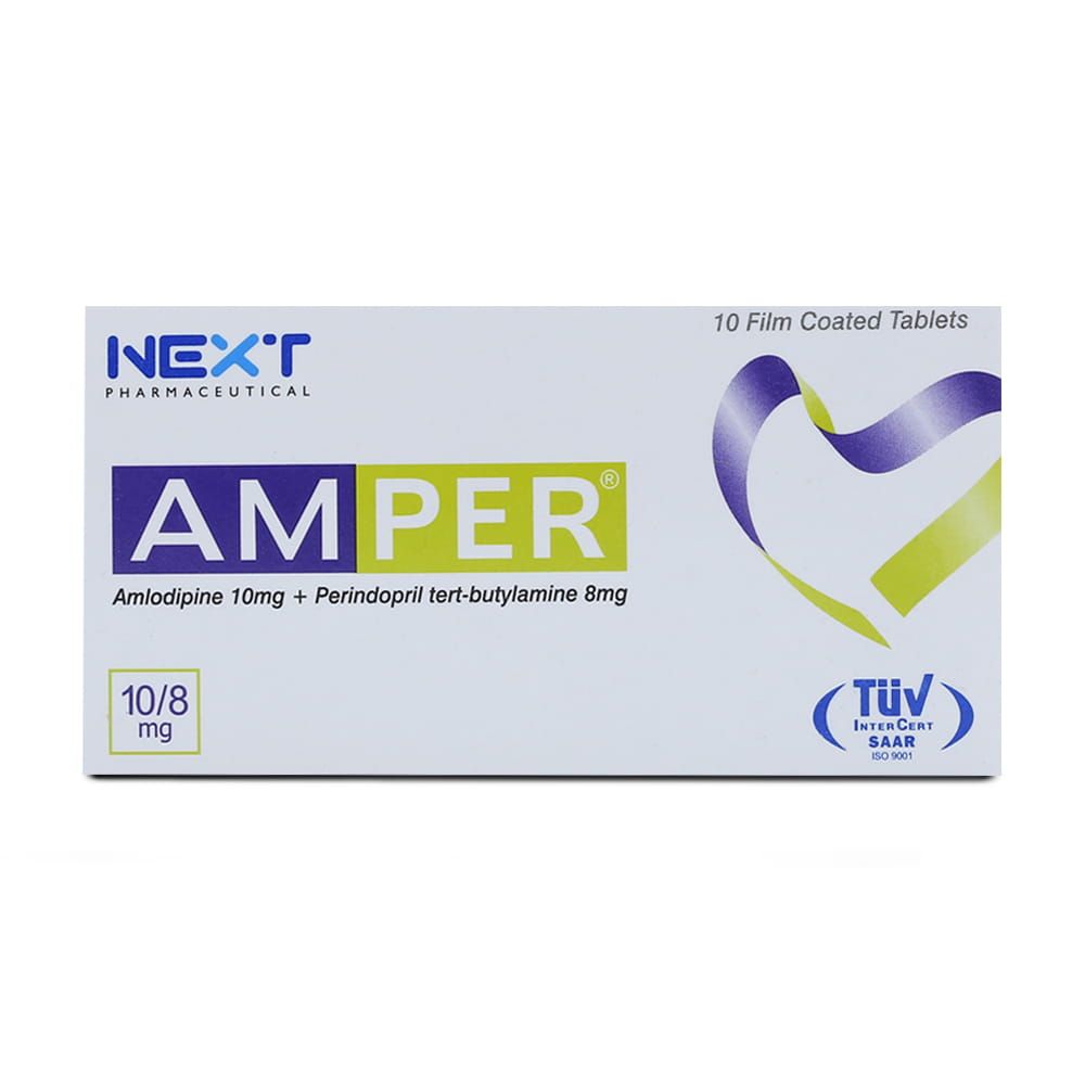 Amper 10/8mg Tablet – Tablet Pharmacy