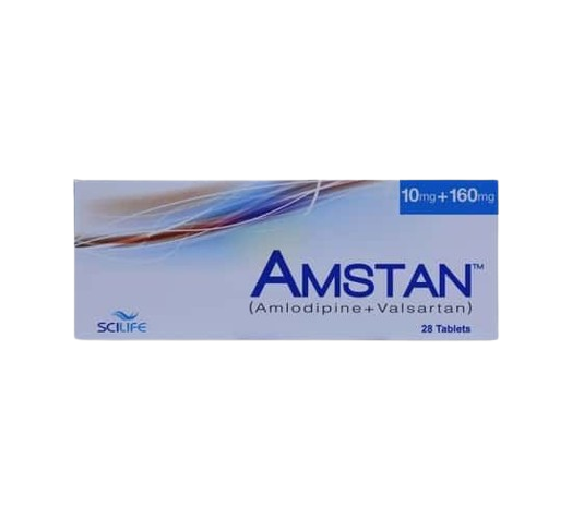 Amstan 10/160mg Tablet 14`s – Tablet Pharmacy