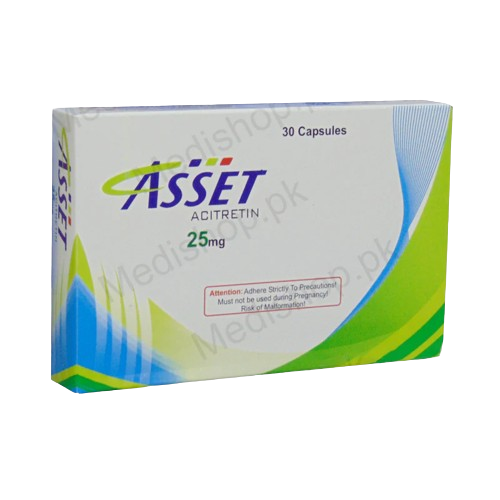Asset 25mg Capsules – Tablet Pharmacy