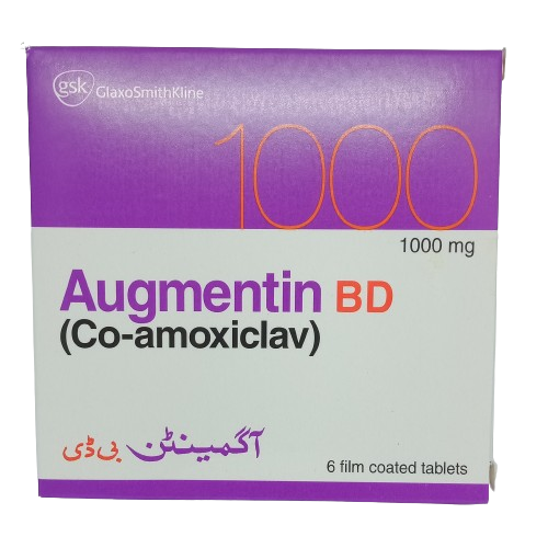 Augmentin Bd Tablet New 6' – Tablet Pharmacy
