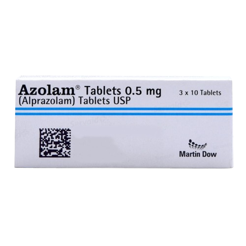 Azolam 0.5mg Tablet – Tablet Pharmacy