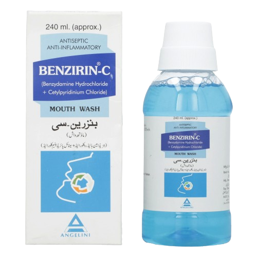 Benzirin C Mouthwash 240ml – Tablet Pharmacy