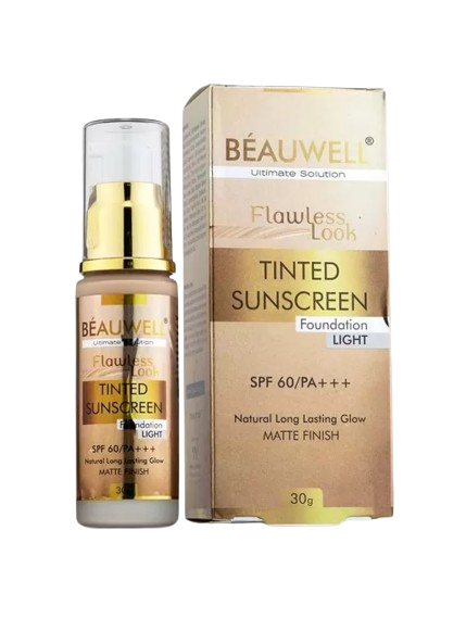 Beauawell Tinted Sunscreen Spf 60 – Tablet Pharmacy
