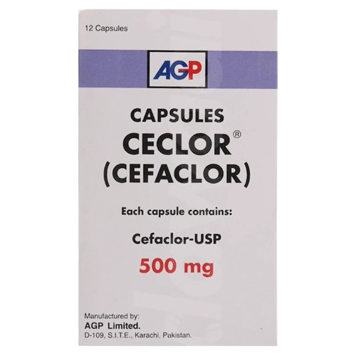 Ceclor Capsules 500mg – Tablet Pharmacy