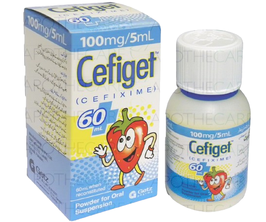 Cefiget 100mg 60ml Syp – Tablet Pharmacy