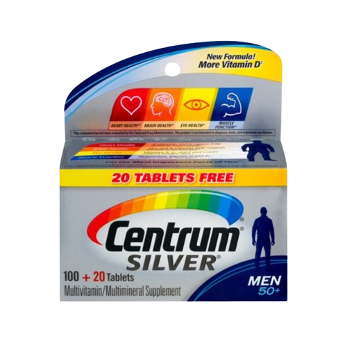 Centrum Silver For Men 50+ 120 – Tablet Pharmacy