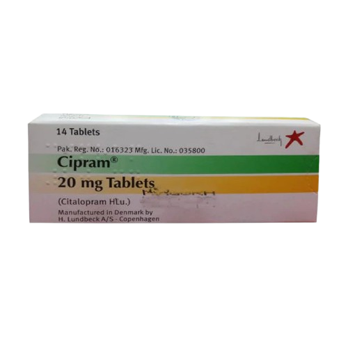 Cipram 20mg Tablet – Tablet Pharmacy