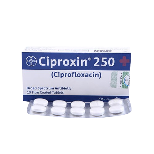 Ciproxin 250mg Tablet (bayer) – Tablet Pharmacy