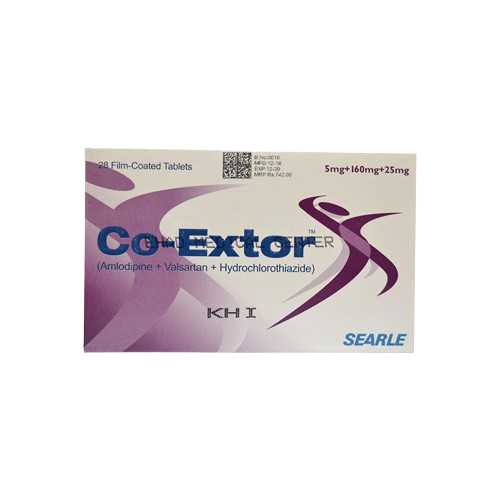 Co Extor 5+160+25mg Tablet – Tablet Pharmacy