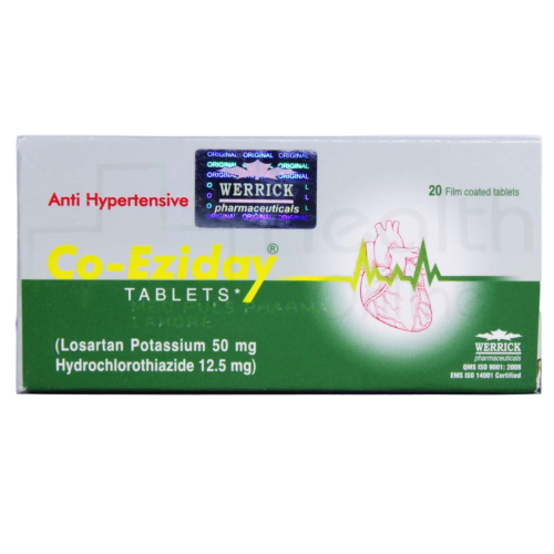 Co Eziday 50mg Tablet – Tablet Pharmacy