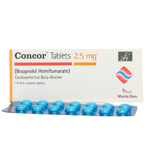 Concor 2.5mg Tablet – Tablet Pharmacy