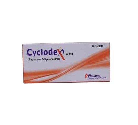 Cyclodex 20mg Tablet 20`s – Tablet Pharmacy