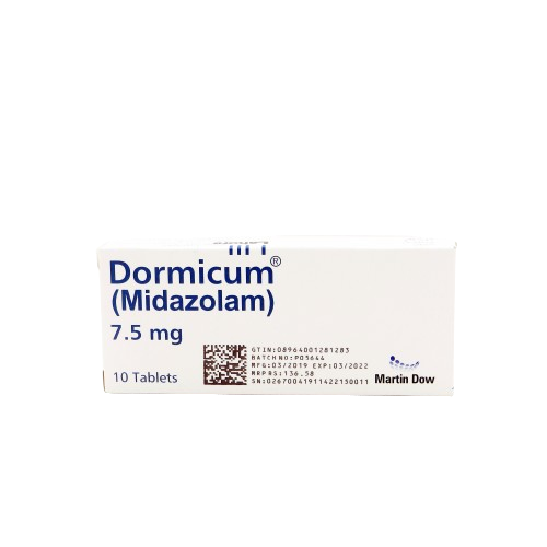Dormicum Tablet – Tablet Pharmacy