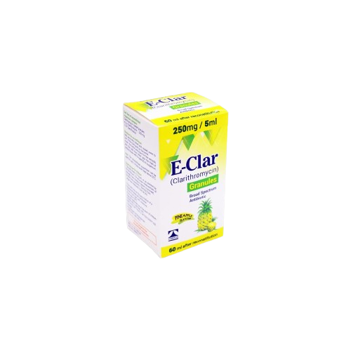 E Clar 250mg Syrup – Tablet Pharmacy