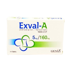 EXVAL A 5/160MG TAB – Tablet Pharmacy