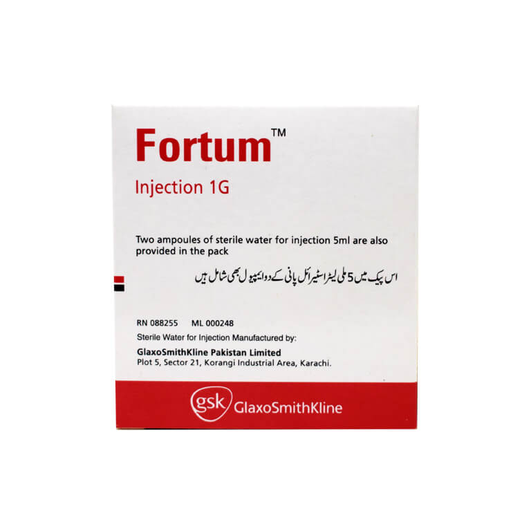 Fortum 1g Inj – Tablet Pharmacy