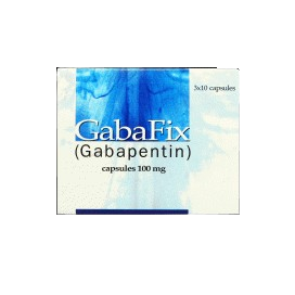 Gabafix 100mg Capsules 30`s – Tablet Pharmacy
