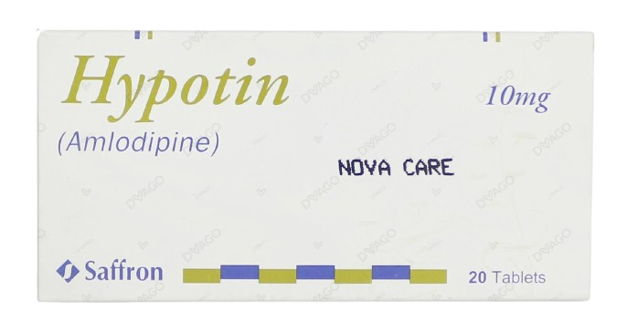 Hypotin 10mg Tablet – Tablet Pharmacy