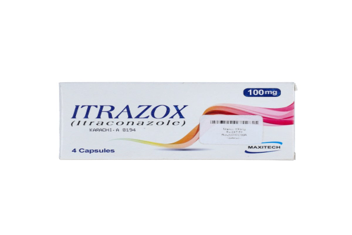 Itrazox 100mg Capsules – Tablet Pharmacy