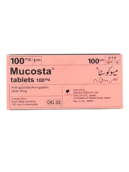 Mucosta 100mg Tablet – Tablet Pharmacy