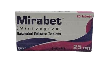 Mirabet 25mg Tablet – Tablet Pharmacy