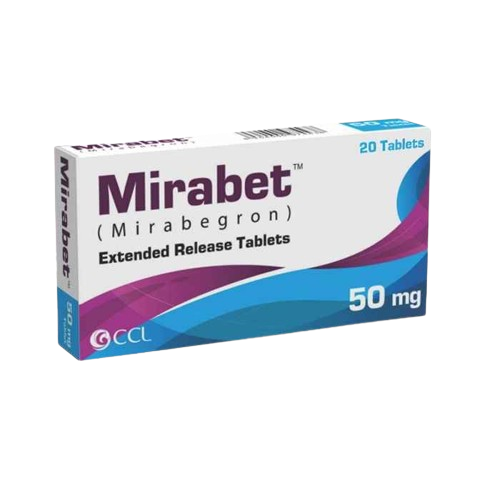 Mirabet 50mg Tablet – Tablet Pharmacy