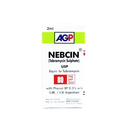 Nebcin 80mg Injection – Tablet Pharmacy