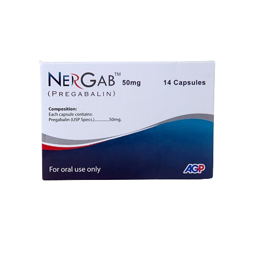 Nergab 50mg Capsules – Tablet Pharmacy