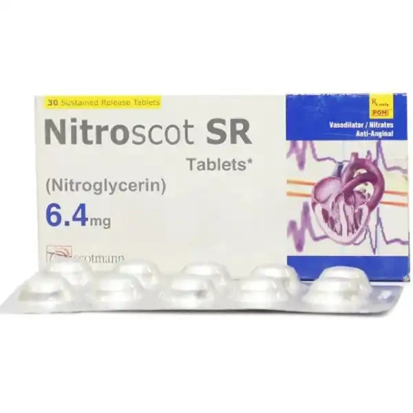 NITROSCOT SR 6.4MG CAP – Tablet Pharmacy