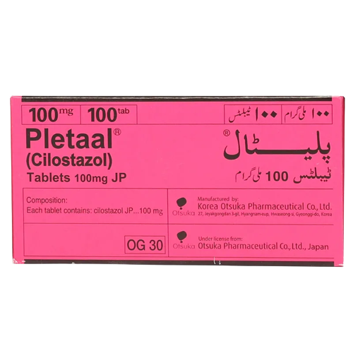 Pletaal 100mg Tablet – Tablet Pharmacy