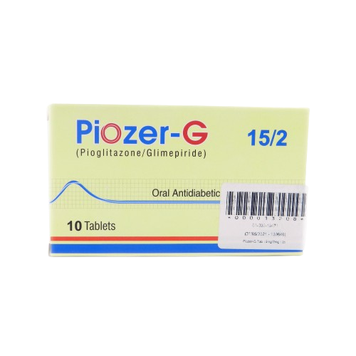 Piozer G 15/2mg Tablet – Tablet Pharmacy