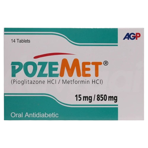 Poze Met 15/850mg Tablet – Tablet Pharmacy