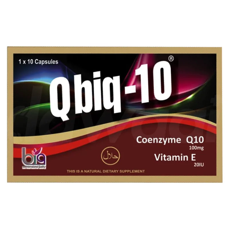 Q Biq 10 Capsules – Tablet Pharmacy