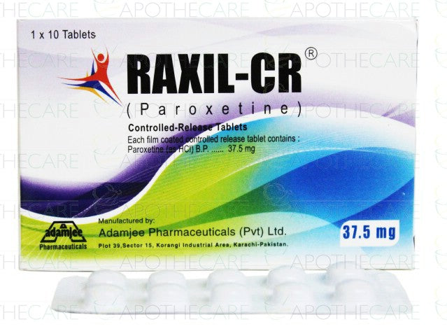 Raxil Cr Tablet 25mg – Tablet Pharmacy
