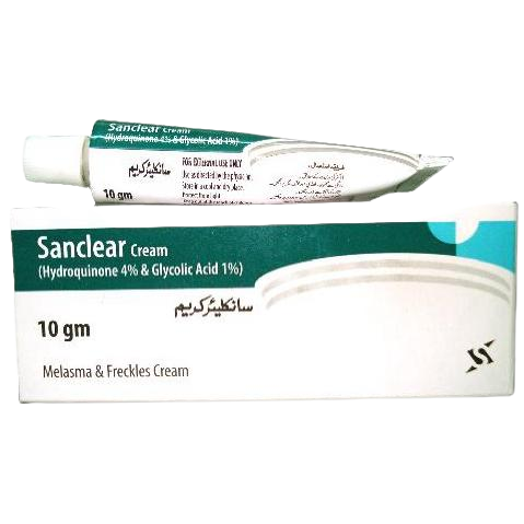 Sanclear Cream 10g – Tablet Pharmacy