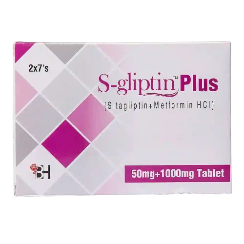 S Gliptin Plus 50+1000 Tablet – Tablet Pharmacy