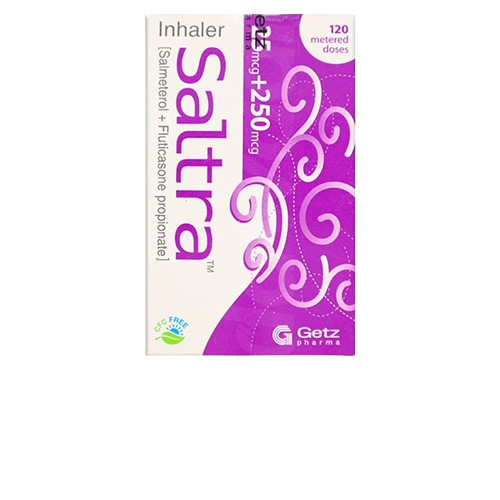 Saltra 25+250mcg Inhaler – Tablet Pharmacy