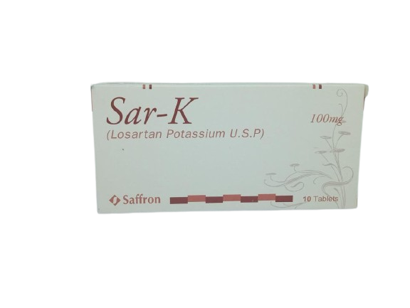 Sar K 100mg Tablet – Tablet Pharmacy