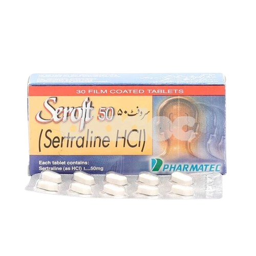 Seroft 50mg Tablet – Tablet Pharmacy