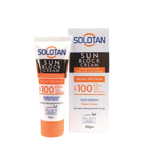 Solotan Sun Block Spf 100 – Tablet Pharmacy