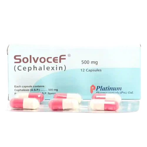Solvocef 500mg Capsules – Tablet Pharmacy