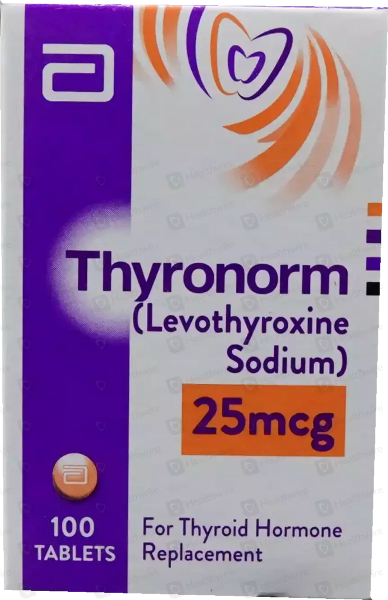 THYRONORM 25MCG TAB – Tablet Pharmacy