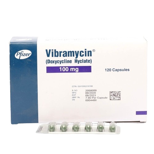 Vibramycin 100mg Capsules – Tablet Pharmacy