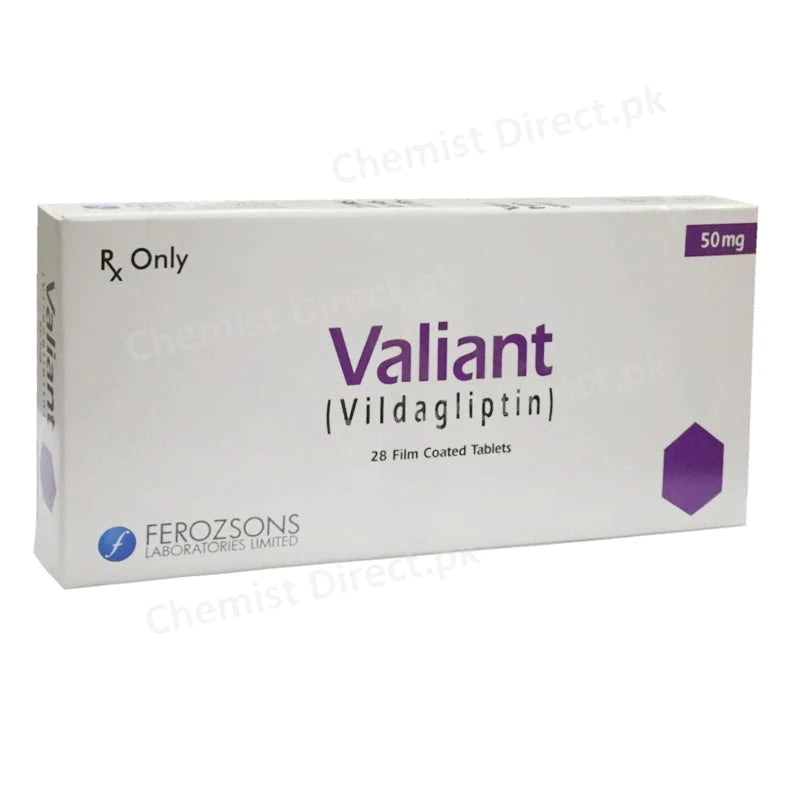 Valiant 50mg Tablet – Tablet Pharmacy