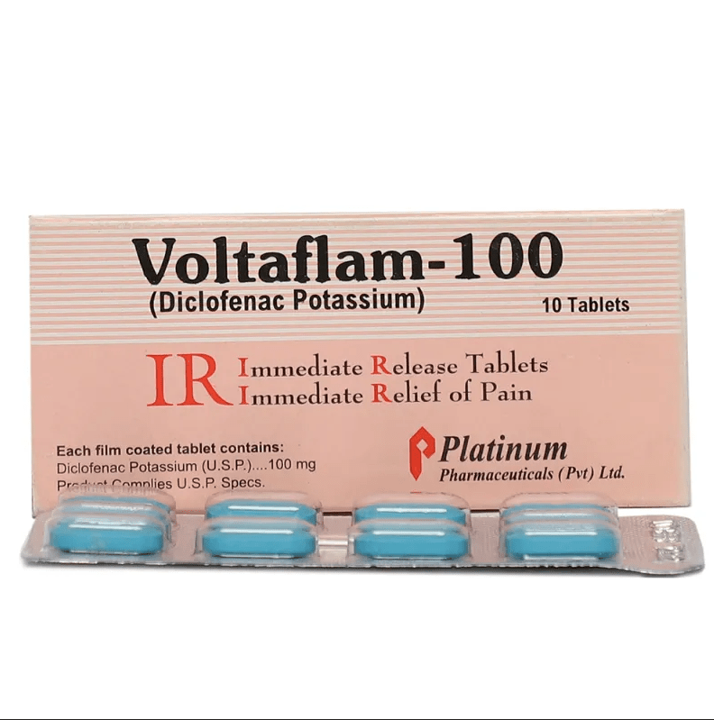 Voltaflam 100mg Tablet 20`s – Tablet Pharmacy