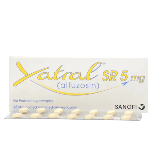 Xatral Sr 5mg Tablet – Tablet Pharmacy